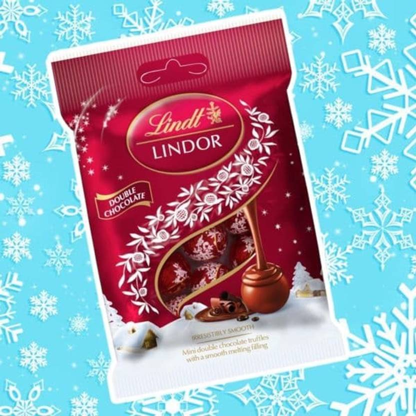 LINDT Lindor Irresistibly Smooth double chocolate Bites Price in India ...