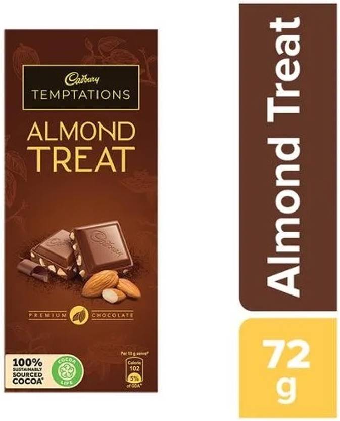 Cadbury Temptations Chocolate Bar Almond Treat Bars Price in India ...
