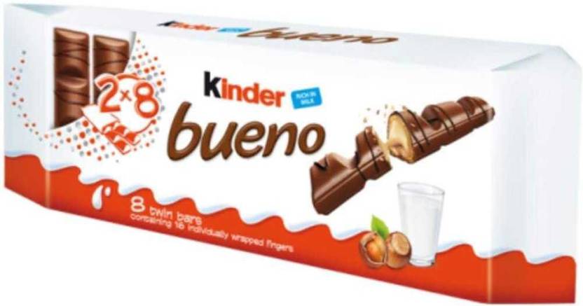 Kinder Bueno Maxi T2 x 8 ,Ideal for Gifting, Birthday Gift, Chocolate ...
