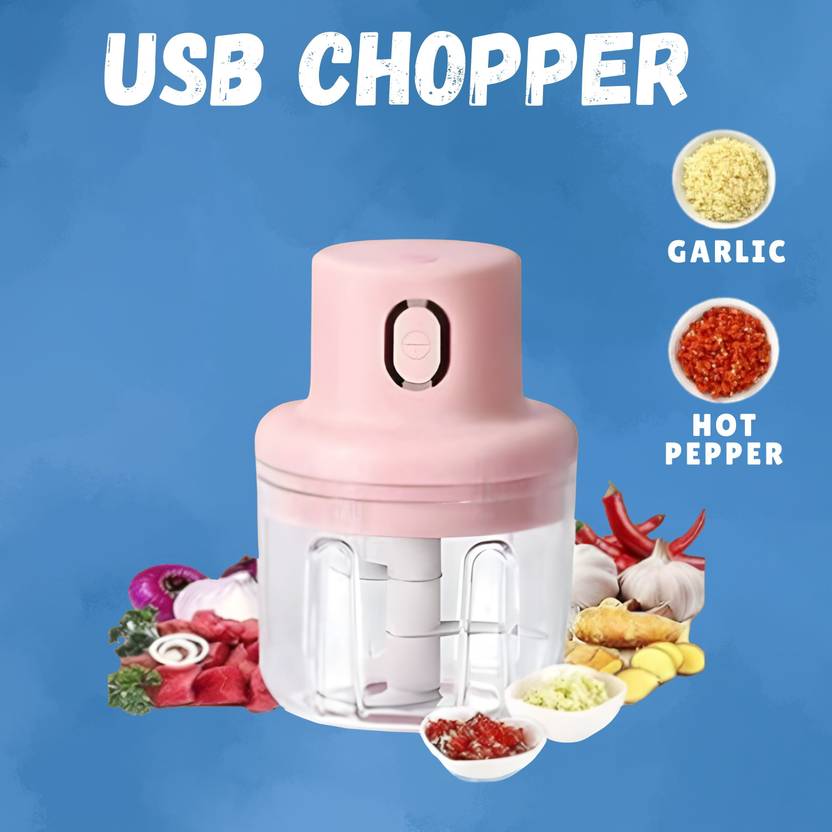 SACRO Electric Chopper, Rechargeable Chopper for Kitchen Vegetable ...