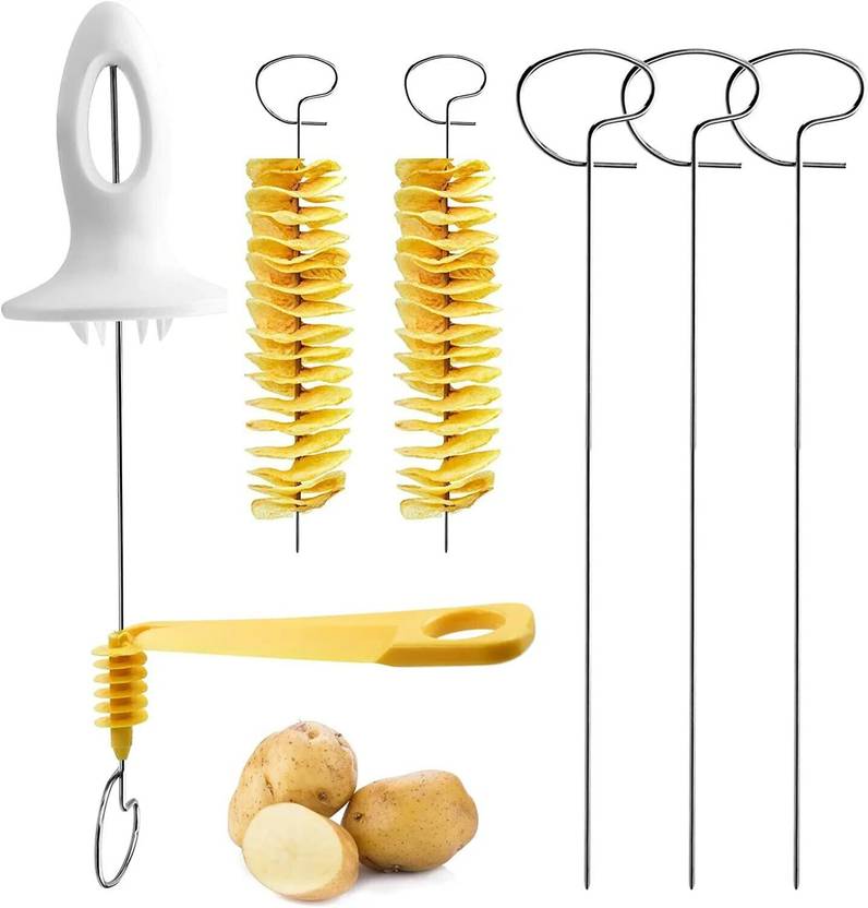 Zubix Manual Potato Chips Slicer Spiral Twister Tornado Chips Potato ...