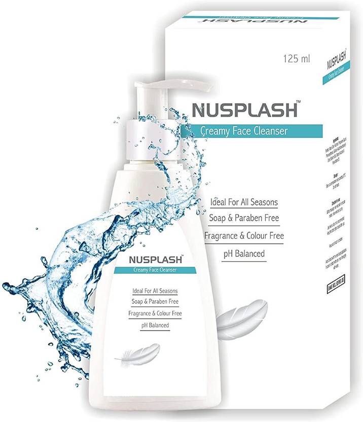 NUSPLASH Face Cleanser - Creamy - 125 ML Face Wash - Price in India ...