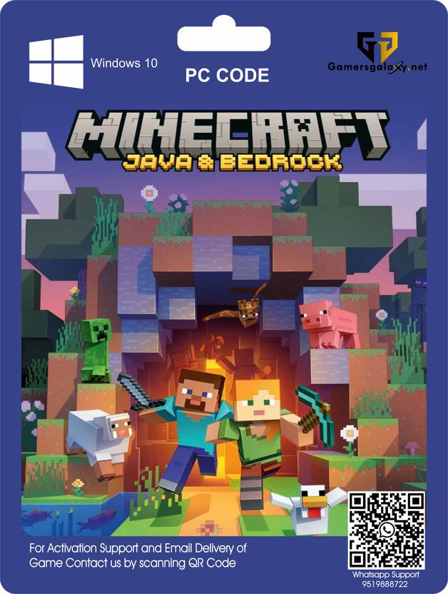 Minecraft Java Bedrock (Mail Delivery) Price in India - Buy Minecraft ...
