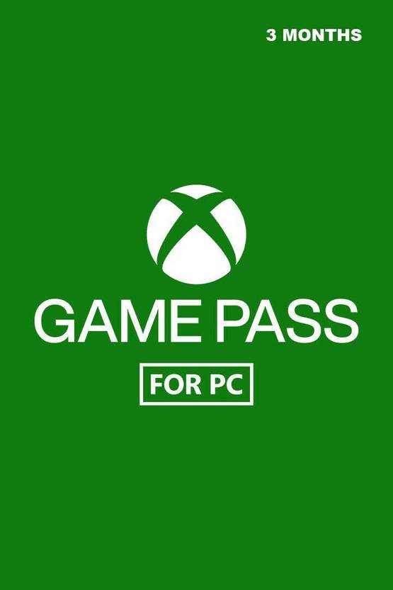 Xbox Game Pass PC: 3 Months – PC with Game and In Game Credit Price in ...