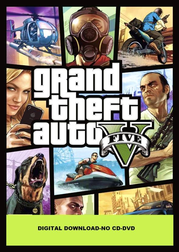 GTA V ENHANCED 2025 Pc Digital Download (No-CD-No-DVD) Remastered ...