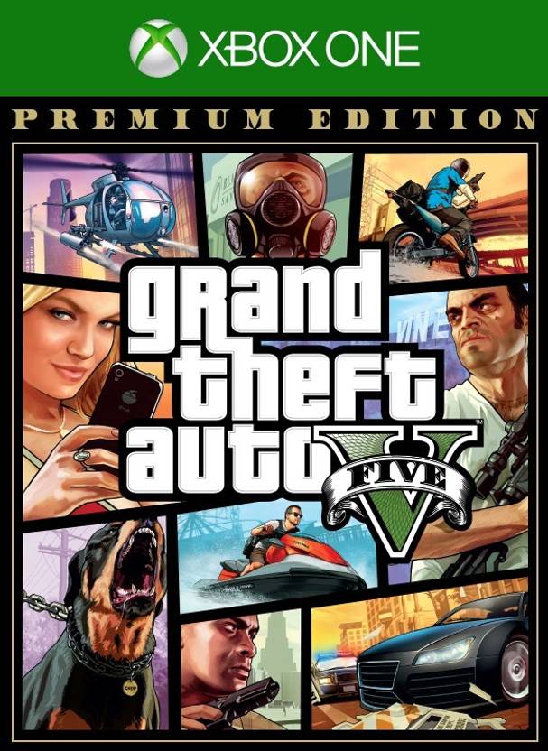 GTA V Premium Edition Xbox One, Series X/S (Digital Key-No CD/DVD ...