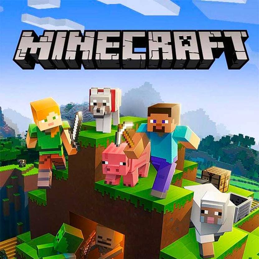 Minecraft bedrock & java edition pc no(cd/dvd/code) Price in India ...