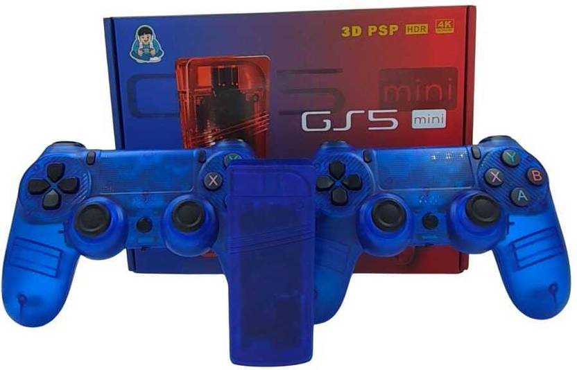 GS5 Mini 4K Game Stick with 2 Wireless Controllers | Supports 30000 ...