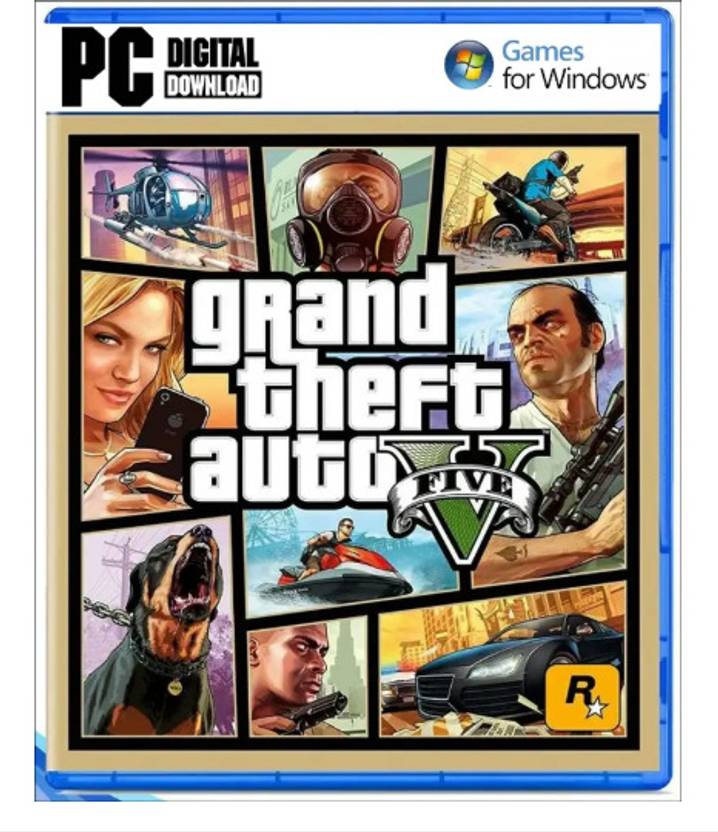 GTA V 2025 PC Digital 107 GB FULL STORY Download (No-CD-No-DVD) Premium ...