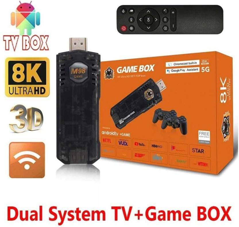 8k Ultra HD Gaming Beast: Game Box with Android TV System With 20000 ...
