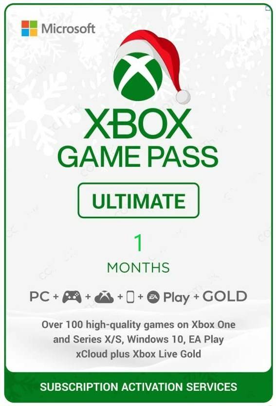 Xbox Game Pass Ultimate: 1 Month Code – Xbox Series X|S – Xbox One with ...