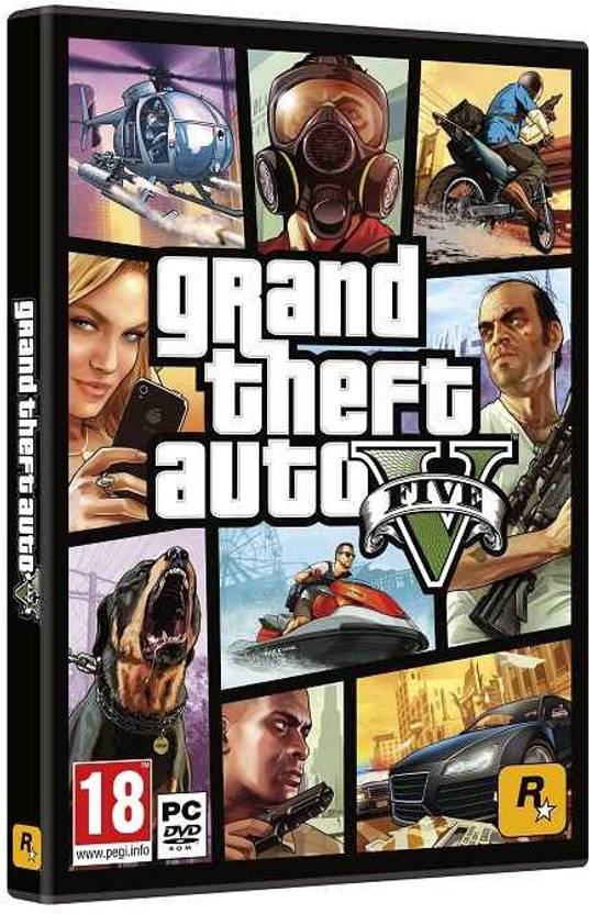 Grand Theft Auto : V Standard Edition GTAV Price in India - Buy Grand ...