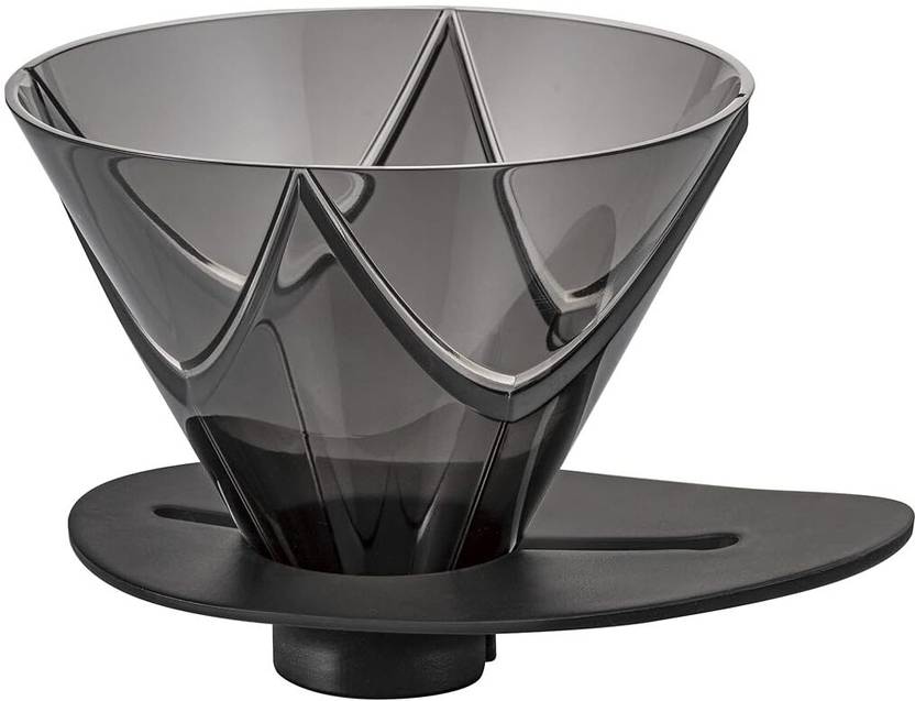 Zibuyu Plastic Pour Over Coffee Dripper Heat Resistant for V60 Server ...