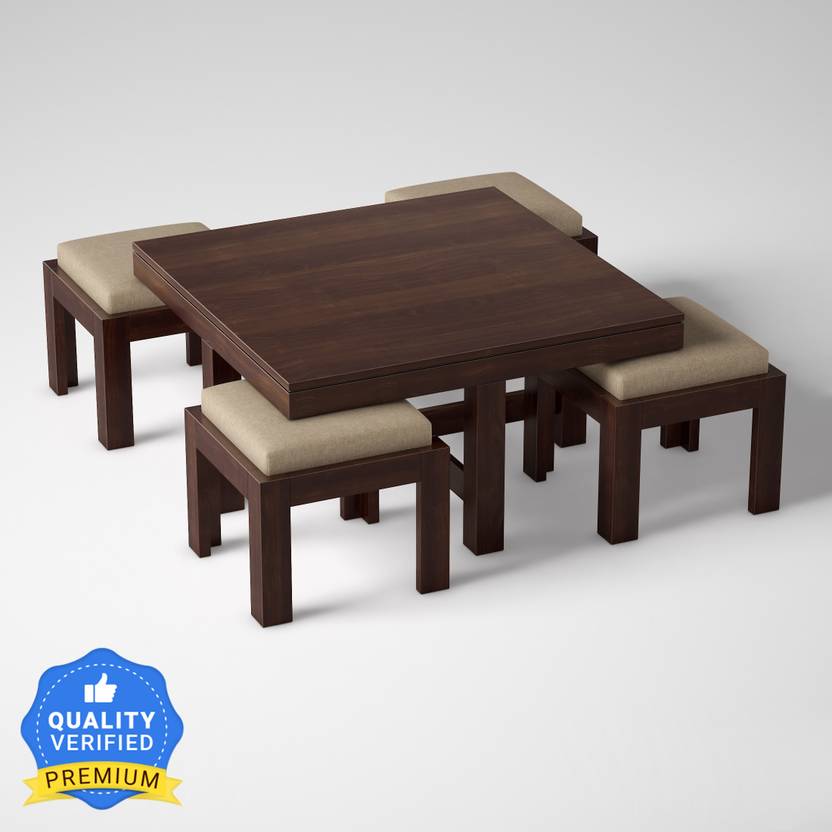Flipkart Perfect Homes PureWood Sheesham Coffee Table Price in India ...