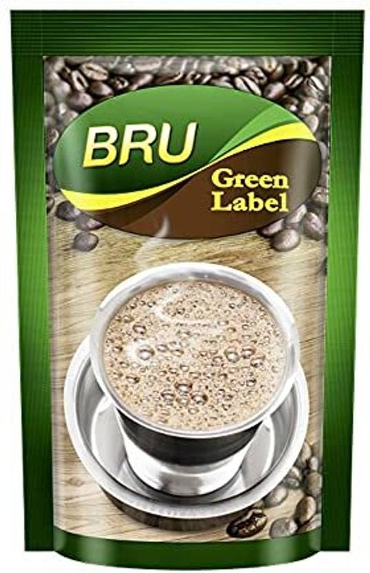 BRU Green Label 1kg (500gx2 Super Pack) Roast & Ground Coffee Price in India - Buy BRU Green ...