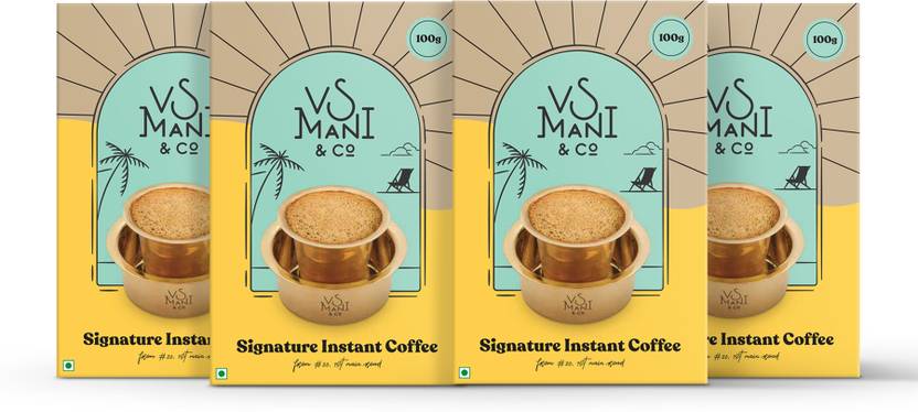 VS MANI & CO. Signature Instant Coffee - Strong Coffee Powder, South ...