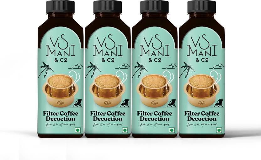 VS MANI & CO. Liquid Instant Filter Coffee Decoction- Strong & Aromatic ...