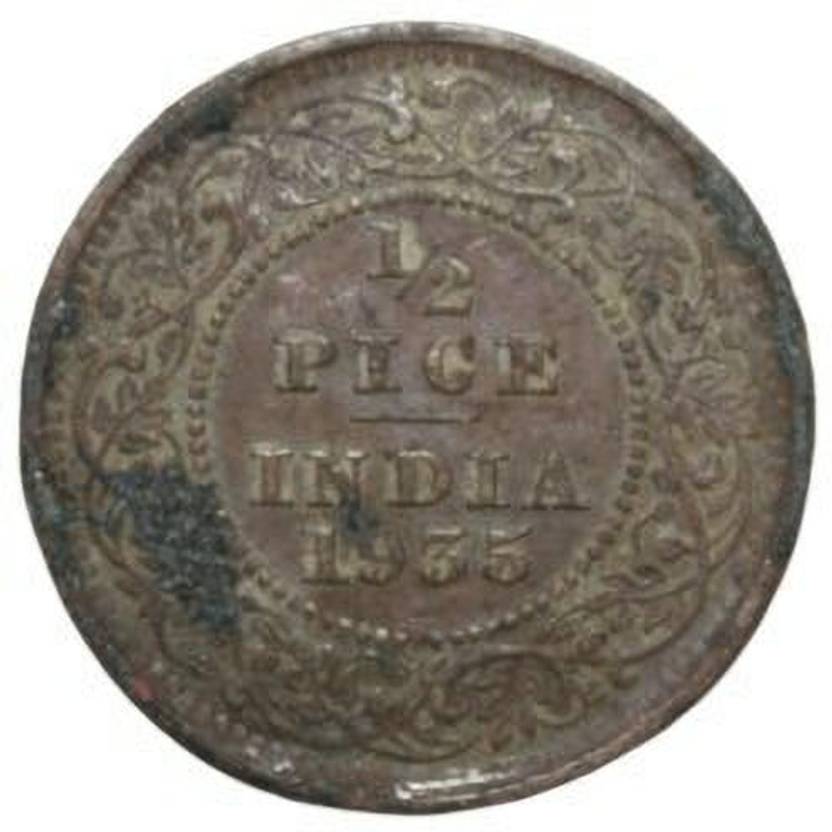 Numiscart Buy Old Coins App 1/2 Pice (1935) "George V" British India ...