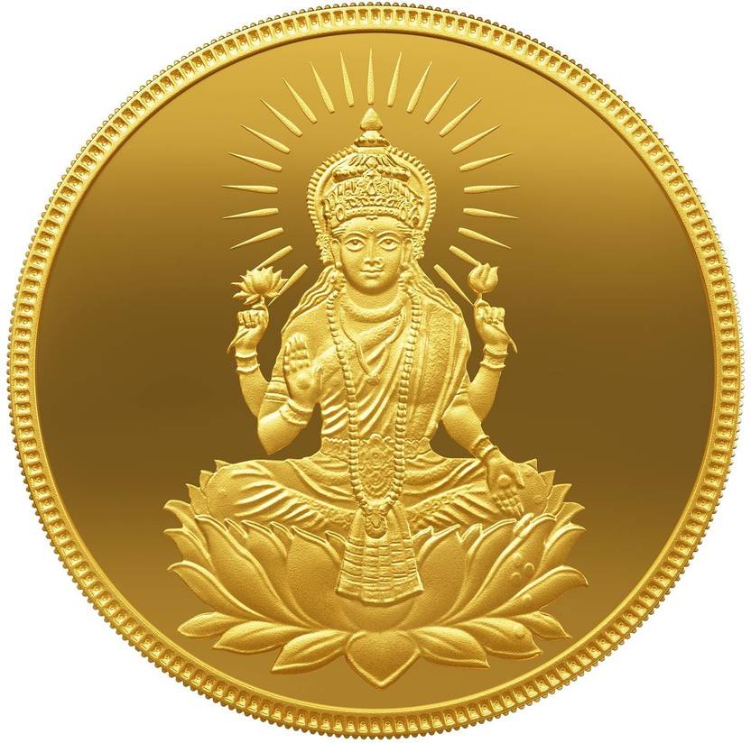 MMTC-PAMP India Pvt Ltd Lakshmi 24 (9999) K 2 g Gold Coin Price in ...