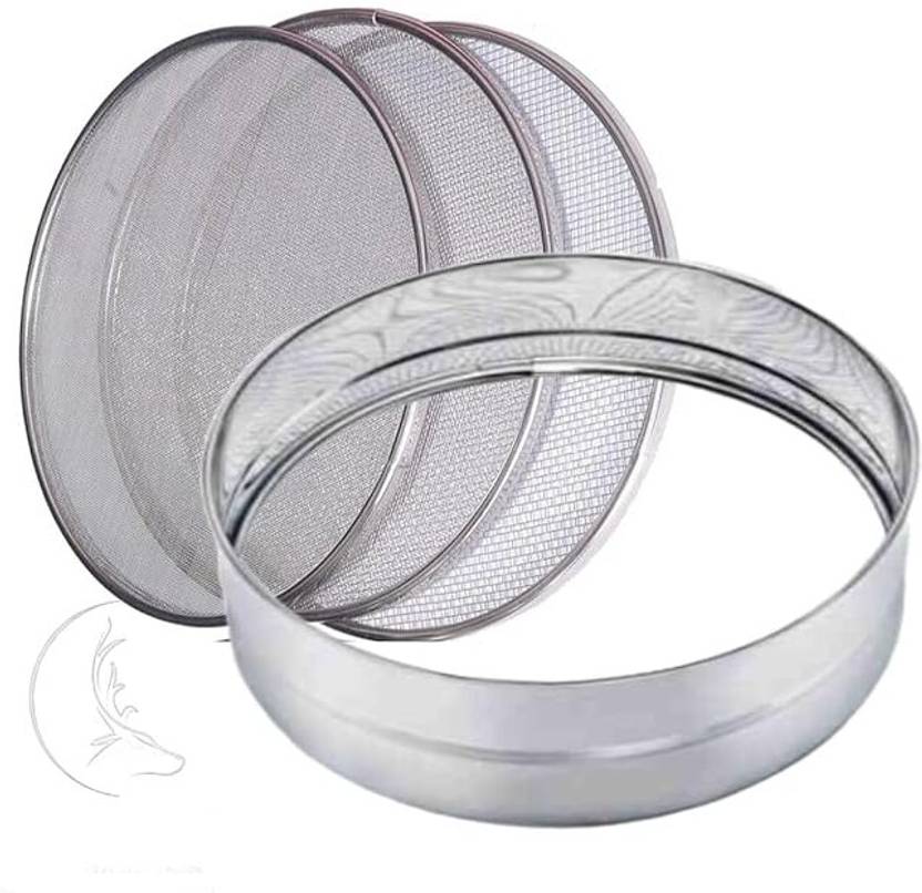 The cook house Stainless Steel Interchangeable Flour Sieve - Food ...
