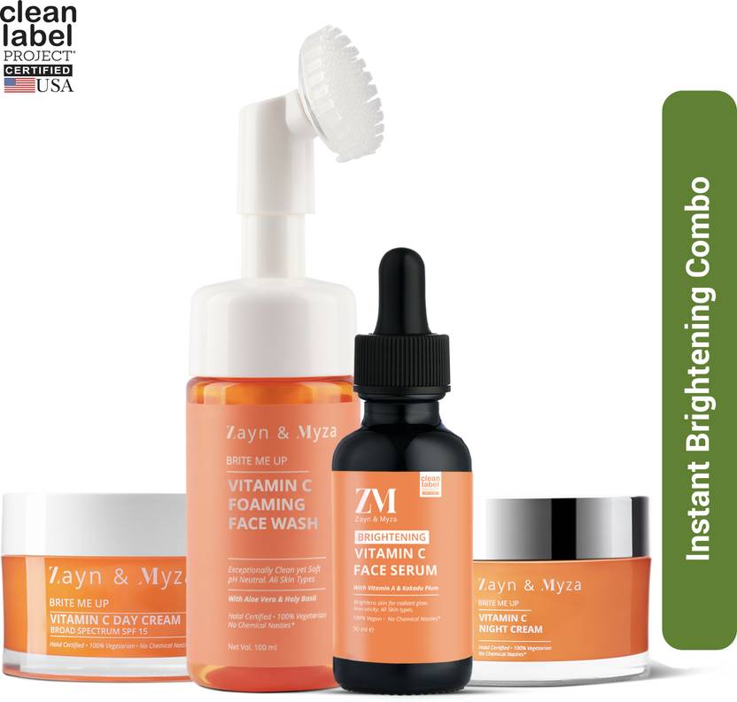 ZM Zayn & Myza Brightening Skin Care Range for Glowing Skin, Face wash ...