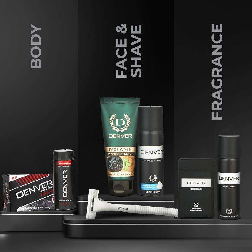 DENVER Blackcode Men's Grooming Kit Price in India - Buy DENVER ...