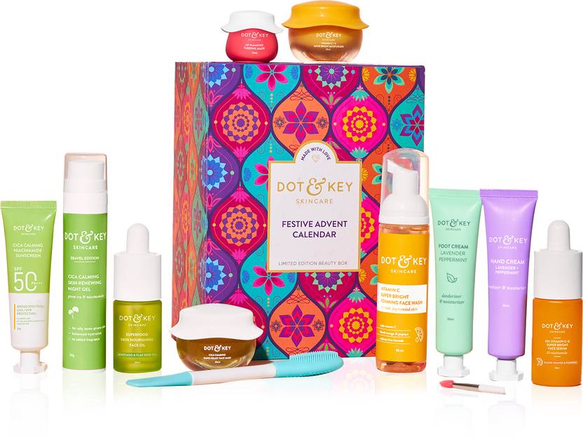 Dot & Key Festive Glow Advent Calendar| Limited Edition 12 pcs Gift Box ...