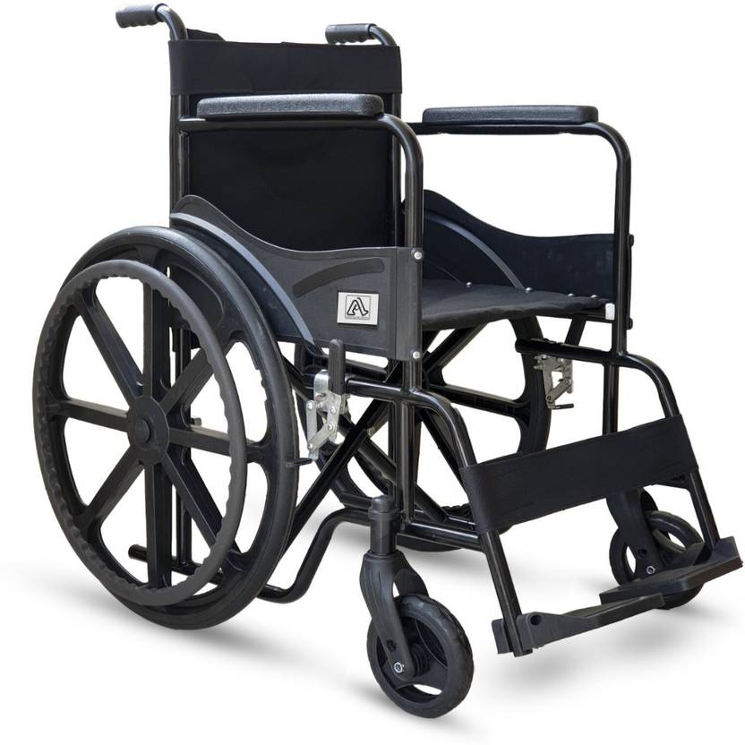 Able Foldable Wheel Chair for Adults, Handicaps, Patients and Old ...