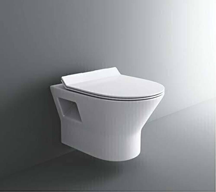 Joyo Cera Wall Mounted Water Closet (Commode) Rimless With Soft Close ...