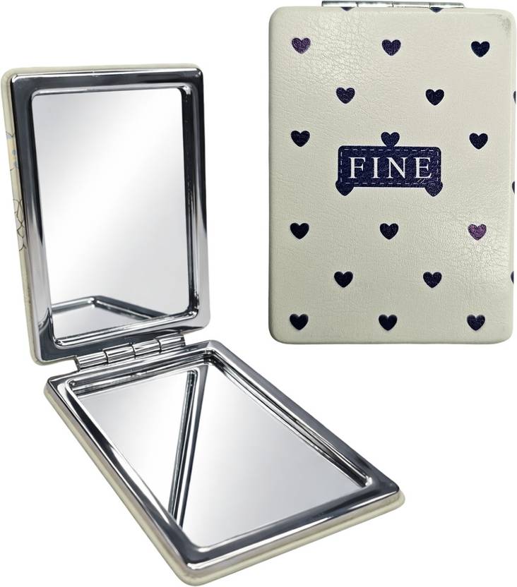 ALCANTARA Foldable Compact Beauty Makeup Pocket Mirror Square - Price ...