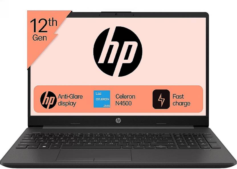 HP 15 Intel Celeron Dual Core 12th Gen -N4500 - (8 GB/256 GB SSD ...