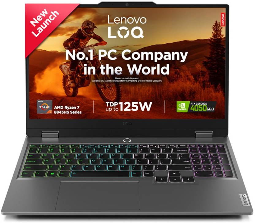 Lenovo LOQ AMD Ryzen 7 Octa Core 8845HS - (16 GB/512 GB SSD/Windows 11 ...