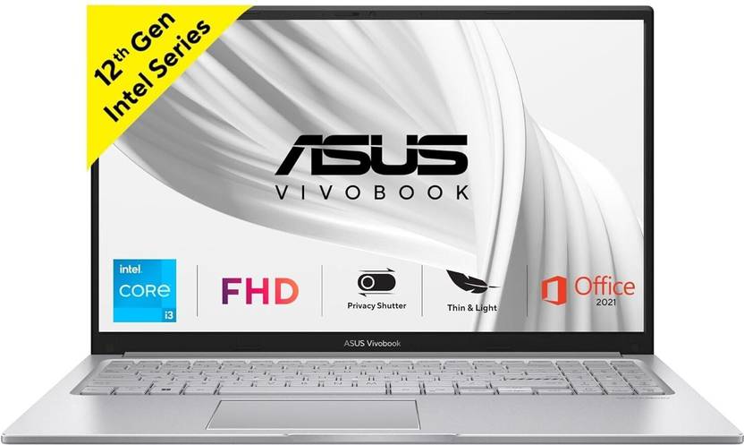 ASUS Vivobook 15, with Backlit Keyboard Intel Core i3 12th Gen 1215U ...