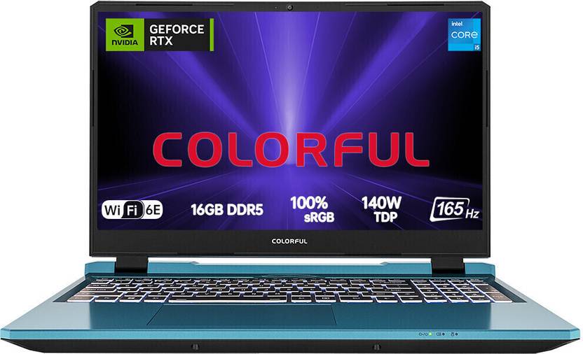 Colorful P15 Series Intel Core i5 12th Gen 12450H - (16 GB/512 GB SSD ...