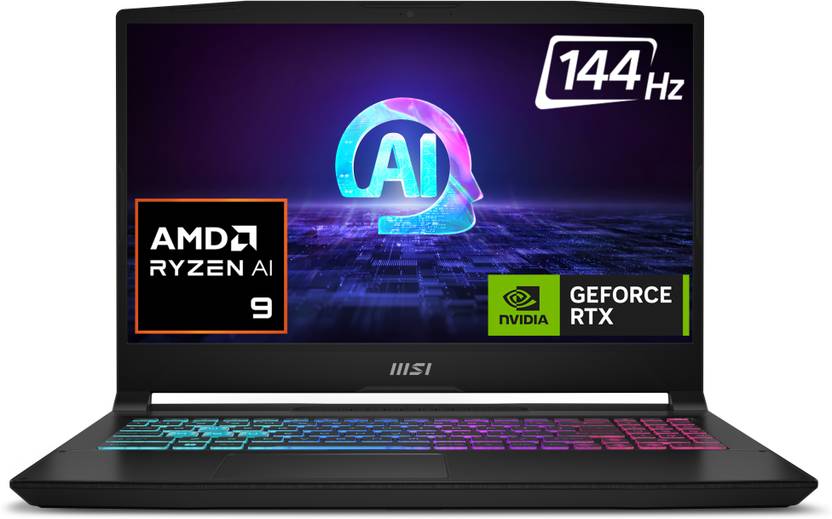 MSI Katana A15 AI AMD Ryzen 9 Octa Core 8945HS - (16 GB/1 TB SSD ...