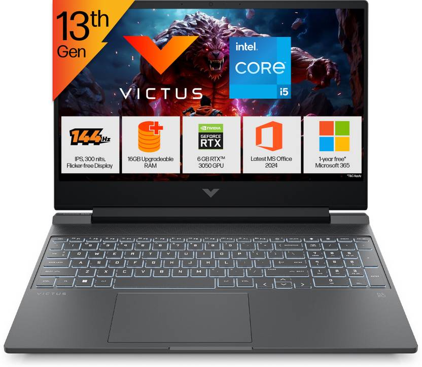 HP Victus Intel Core i5 13th Gen 13420H - (16 GB/512 GB SSD/Windows 11 ...