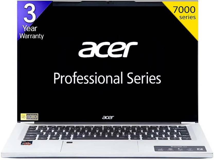 Acer Professional 14 AMD Ryzen 7 Octa Core 7th Gen 7730U Turbo Boost ...