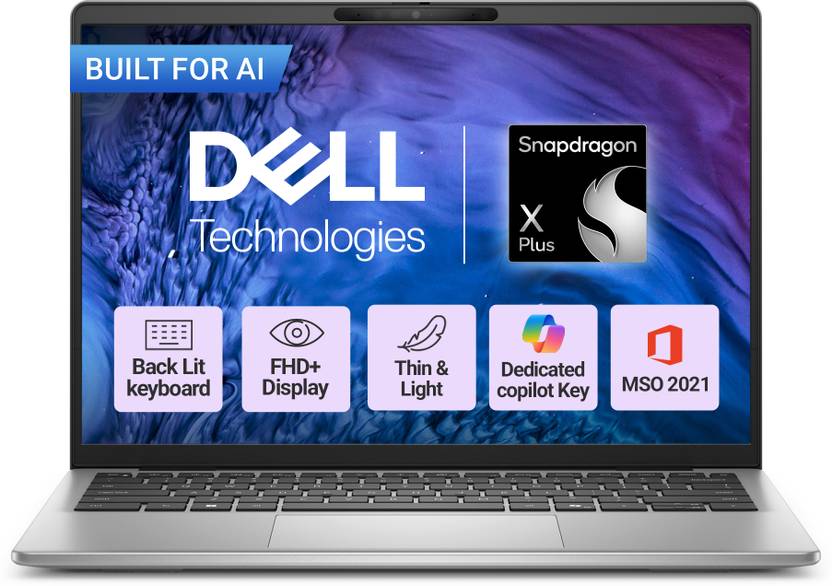 DELL 14 Qualcomm Snapdragon X Plus - (16 GB/512 GB SSD/Windows 11 Home ...