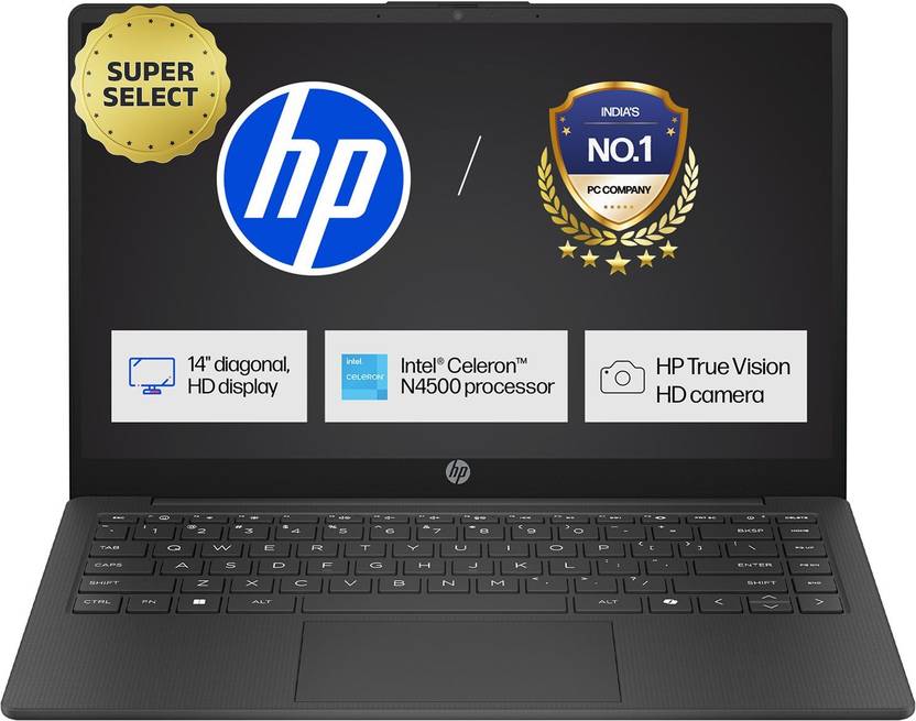 HP Intel Celeron Dual Core N4500 - (8 GB/512 GB SSD/Windows 11 Home ...