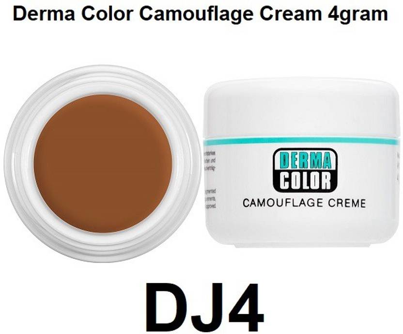 Derma Color Camouflage Cream 4g - DJ4 Concealer - Price in India, Buy ...