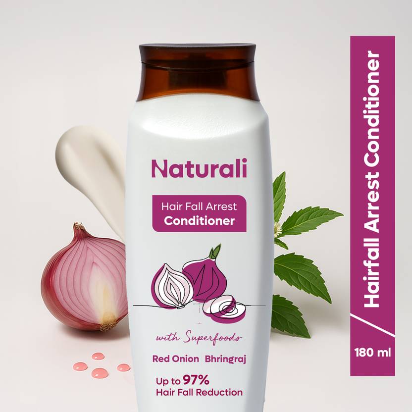 Naturali Conditioner for Hairfall Control for Frizzy Hair | With Onion & Bhringraj - Price in ...
