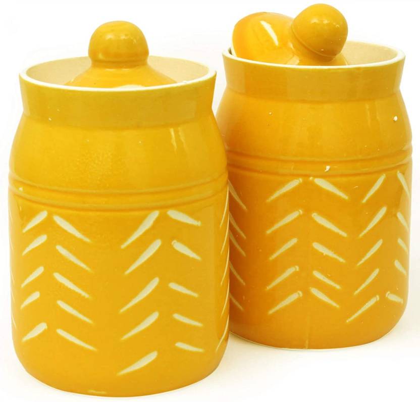 hc the crafts Ceramic Pickle Jar - 500 ml Price in India - Buy hc the ...