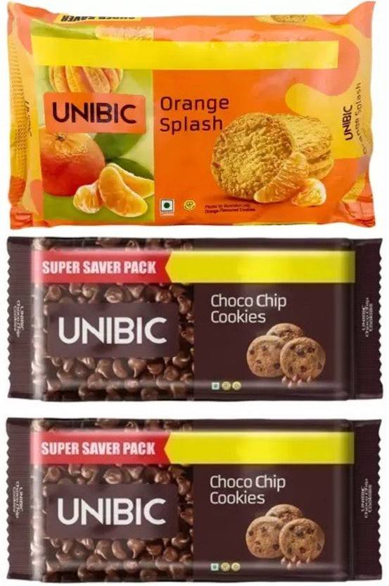 UNIBIC Choco Chip | Orange Splash Cookies Price in India - Buy UNIBIC ...