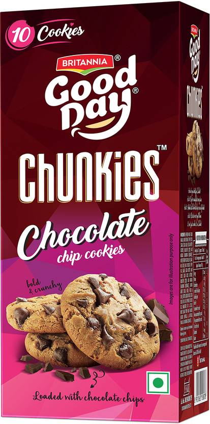 BRITANNIA Good Day Chunkies Cookies Price in India - Buy BRITANNIA Good ...