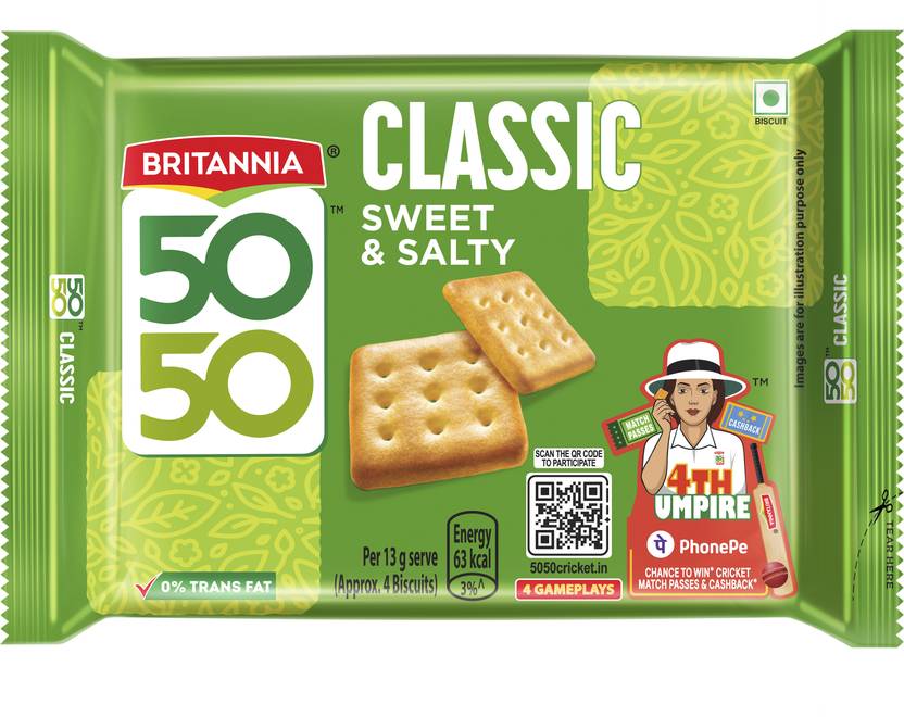 BRITANNIA 50-50 Sweet & Salty Biscuit Price in India - Buy BRITANNIA 50 ...