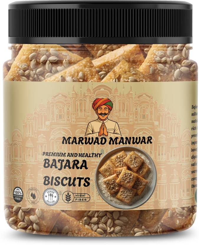 MARWAD MANWAR Pearl Millet Biscuit|Bajra Biscuits | Bakery Biscuit ...