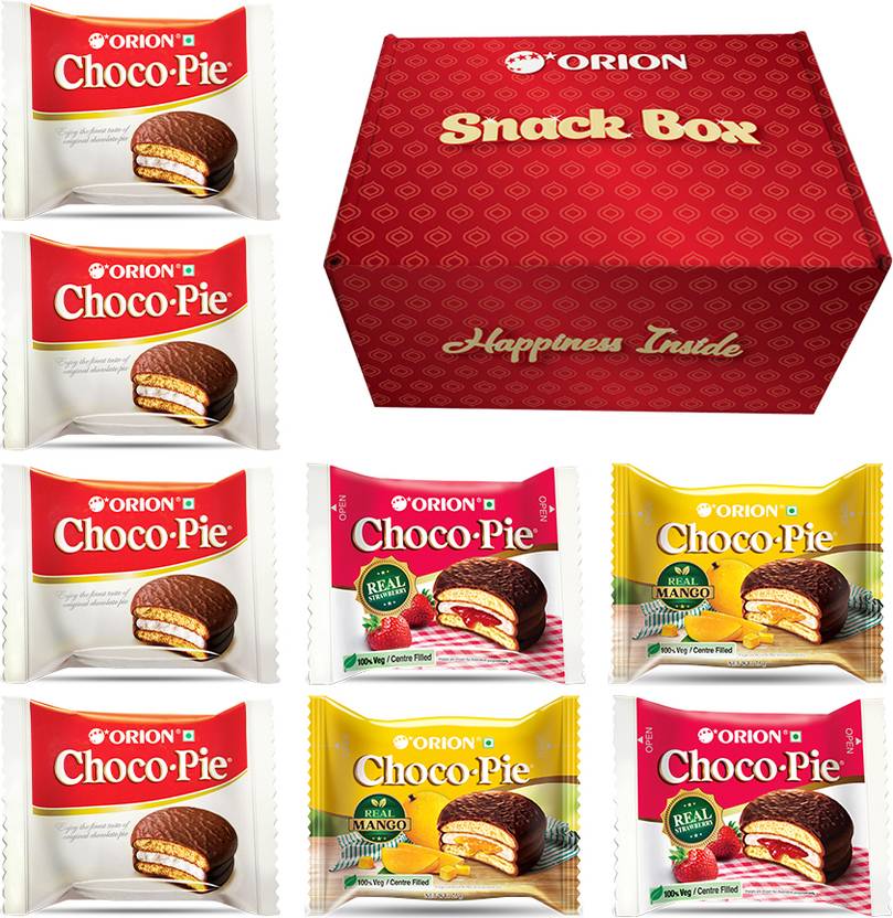 ORION Ultimate Chocopie - Sampler Box Cookies Biscuit Price in India ...