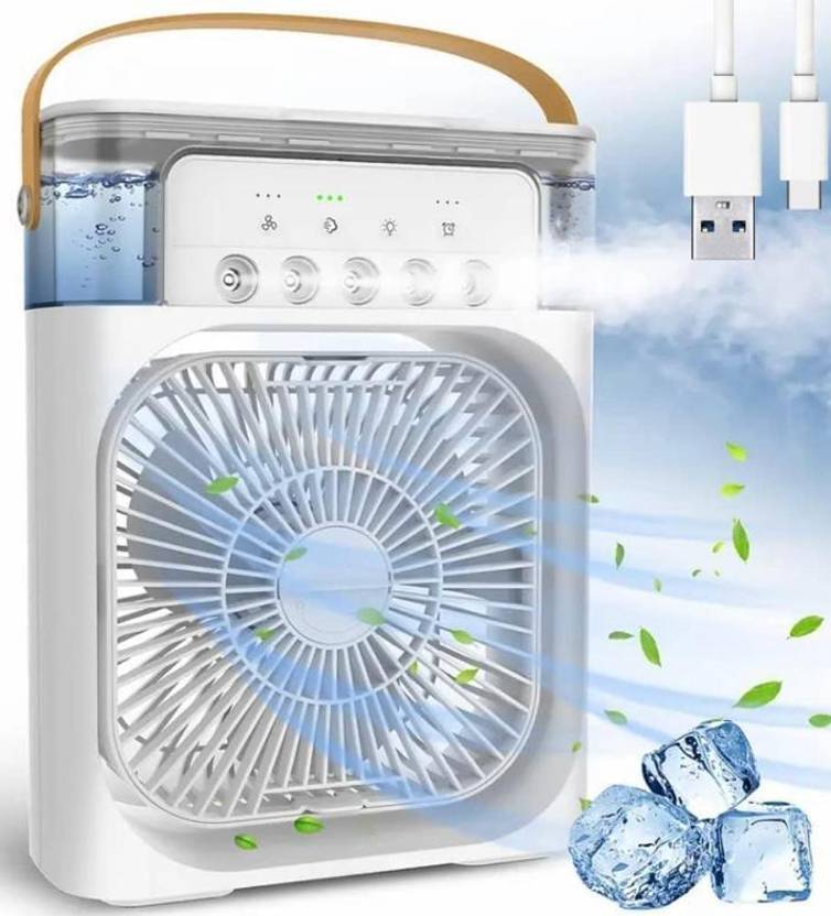 Aasha Portable Air Conditioners - Small AC Quiet Personal Air Cooler ...