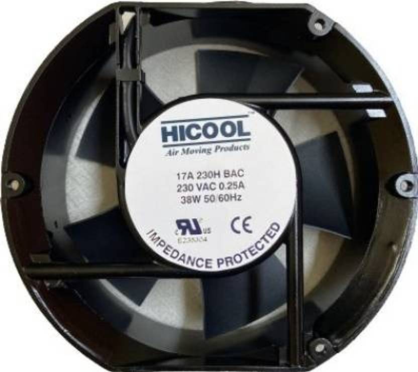 Enormity HICOOL 17A230HBAC Axial Fan 230V-38W 0.25A DC Air cooling Fan ...