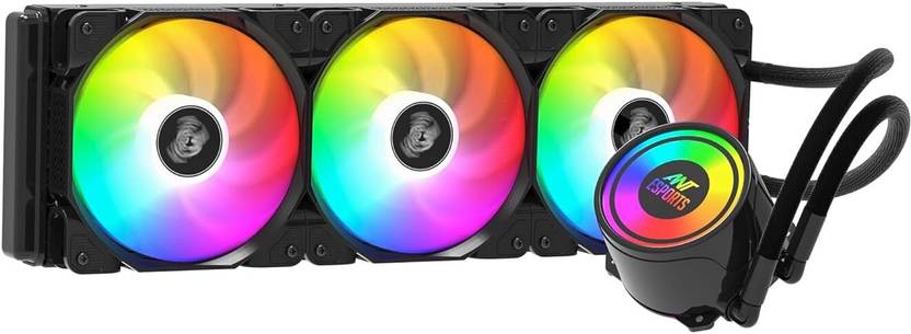 Ant Esports ICE-360 ARGB 360mm Addressable RGB 2600RPM AIO I CPU Liquid ...
